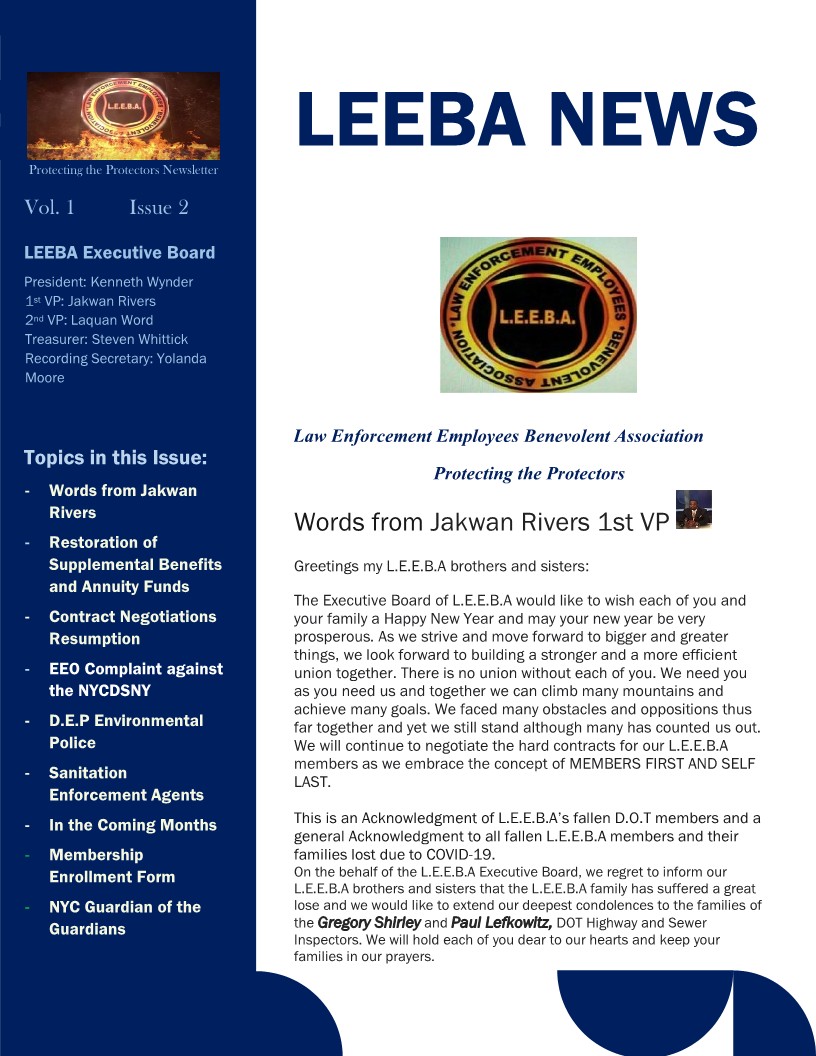 LEEBA NEWS-2nd Edition–_part1_1 | LEEBA